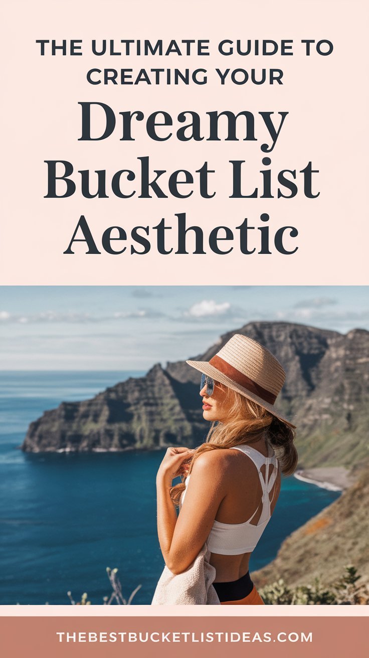 The Ultimate Guide to Creating Your Dreamy Bucket List Aesthetic - The ...